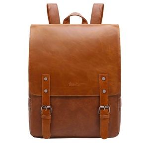 Bags | Vintage Brown Travel Daypack | Poshmark